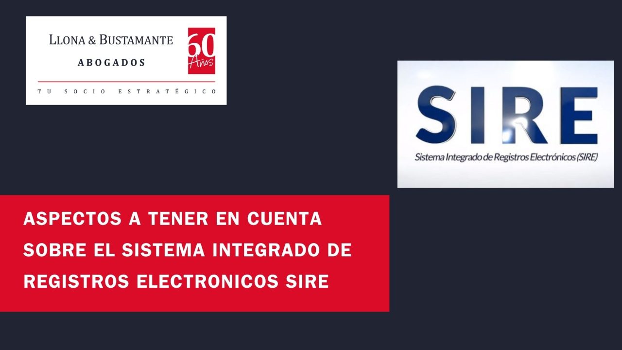 Aspectos a tener en cuenta sobre el Sistema Integrado de Registros ...